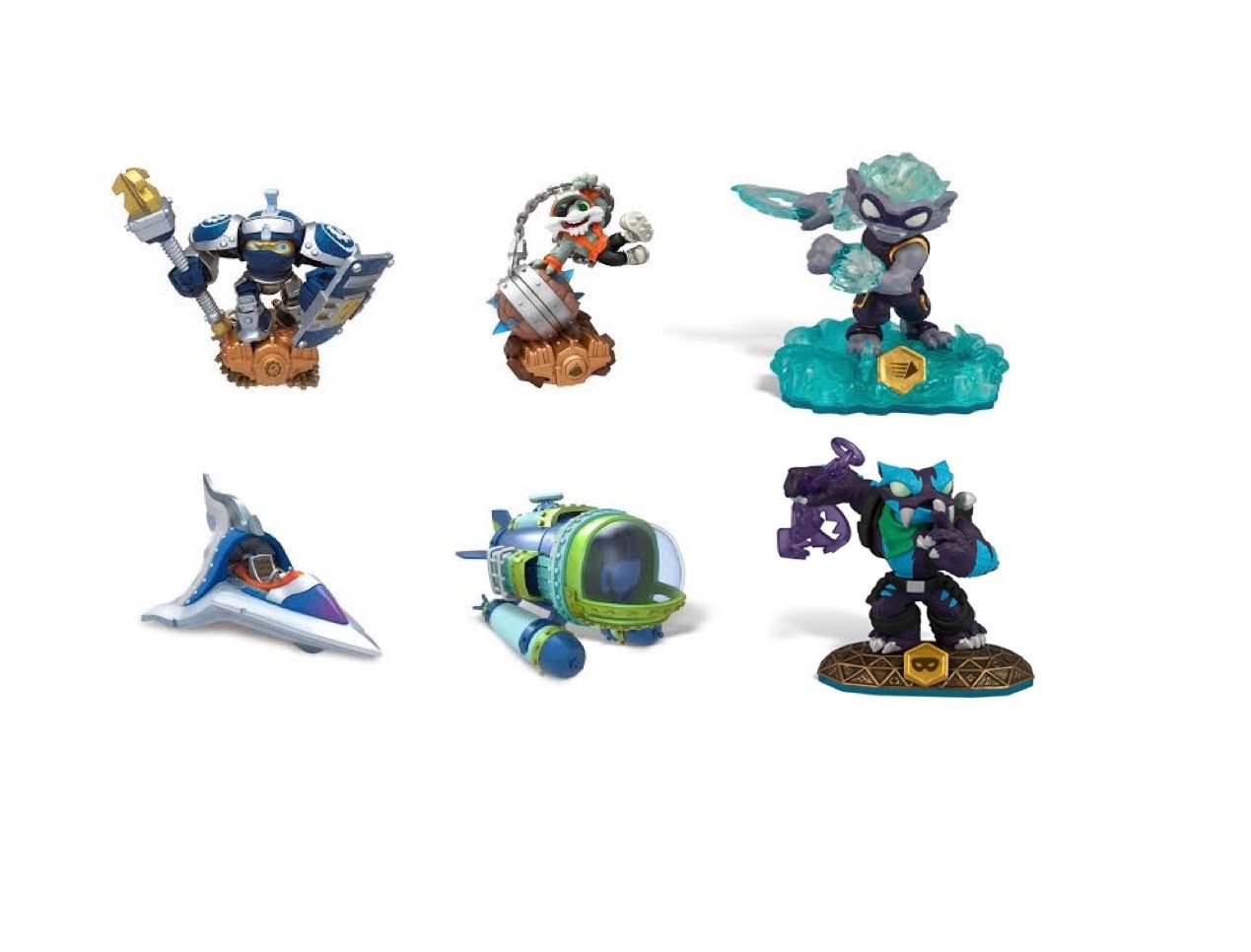 Amazon.com: Skylanders Super Charge and Swap Force Bundle of 4 Assorted ...