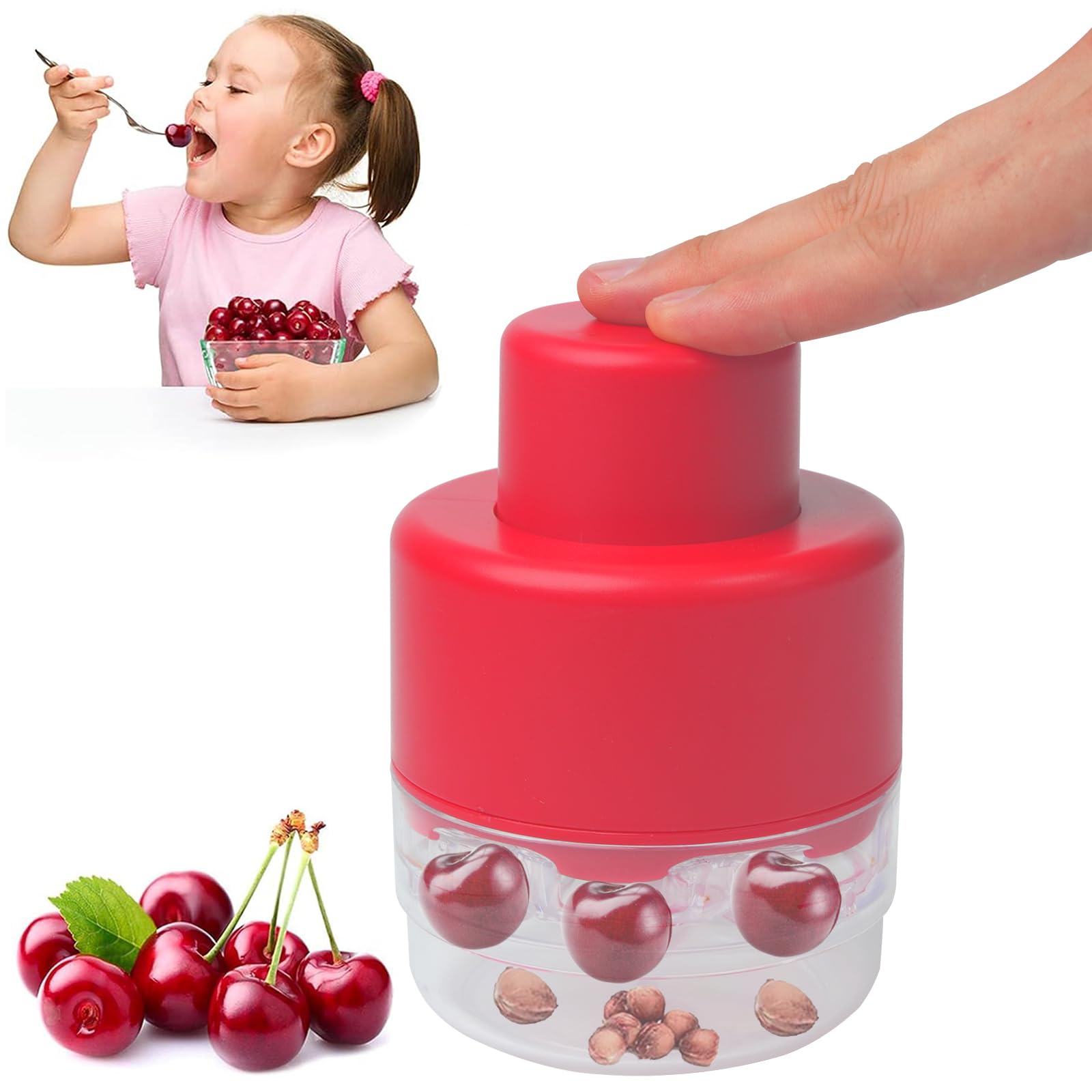 Snapklik.com : Cherry Pitter, 7-in-1 Cherry Pitter Tool Pit Remover ...