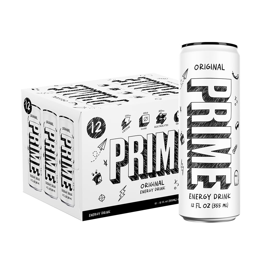 Amazon.com : PRIME Energy ORIGINAL | Zero Sugar Energy Drink ...
