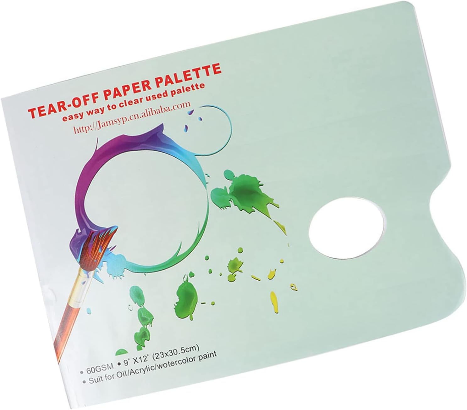 Amazon.com: ACAGALA A4 Tear Off Paper Palette 30 Sheets for Watercolor ...