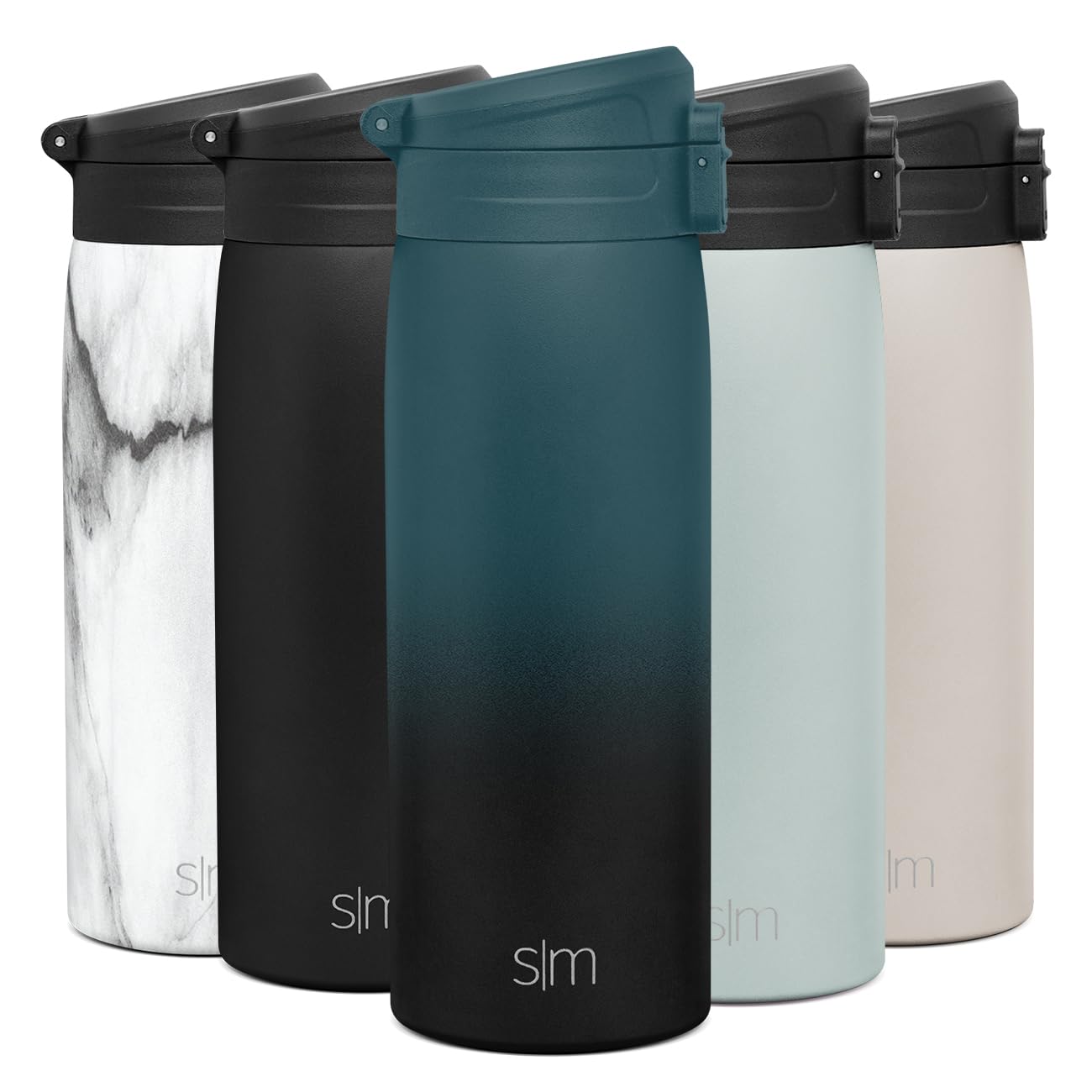 Amazon.com: Simple Modern Insulated Thermos Travel Coffee Mug with Snap ...