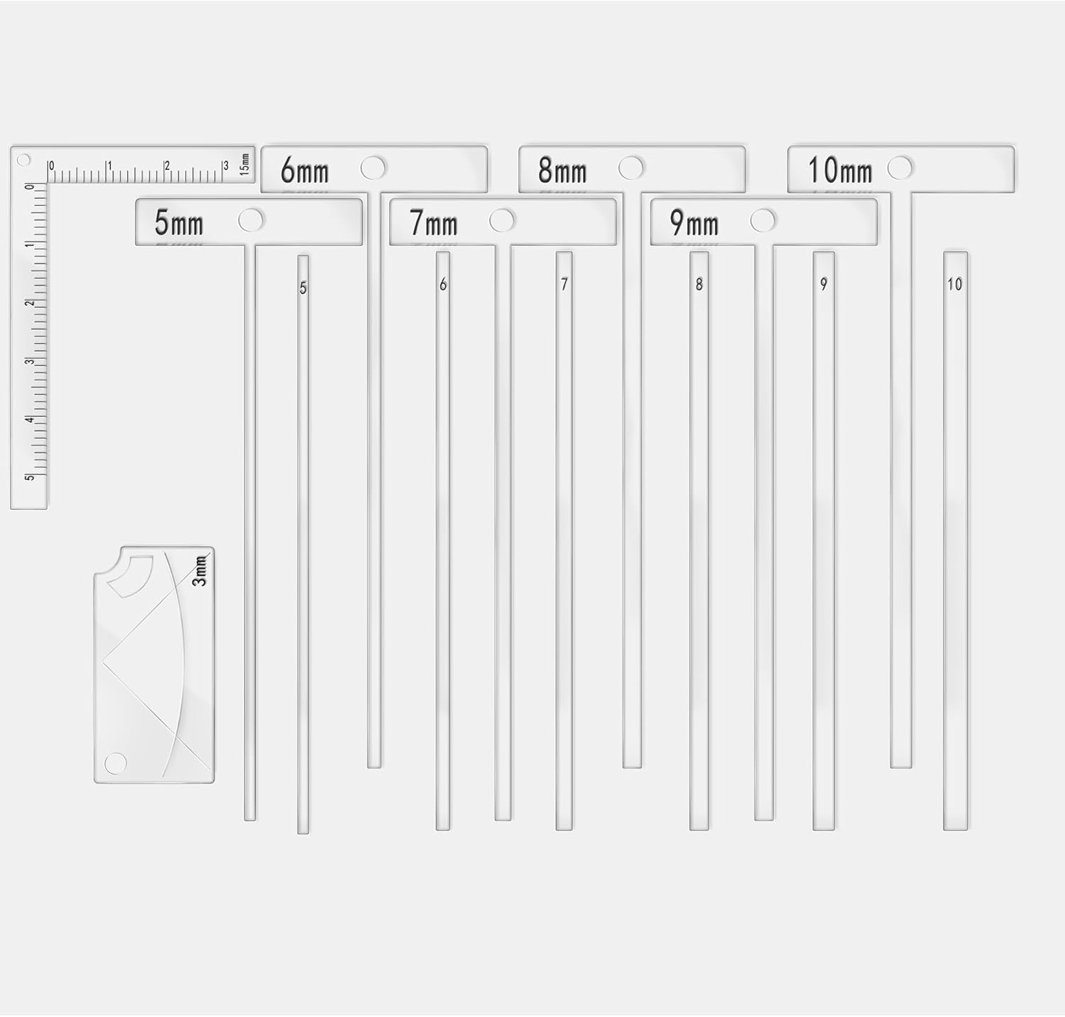 Amazon.com : Book Binding Package, 14 Book Binding Ruler Sets ...