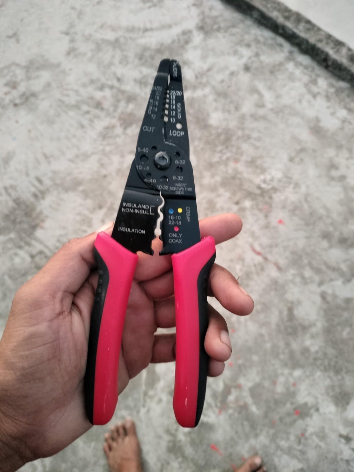 Device Wire Stripper and Cutter - Durable Multifunction Handle Tool ...