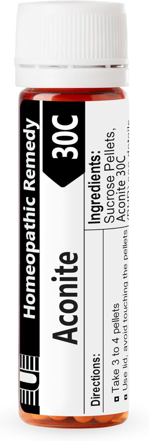 Amazon.com: Aconitum Napellus 30C Homeopathic Remedy, 200 Pellets ...
