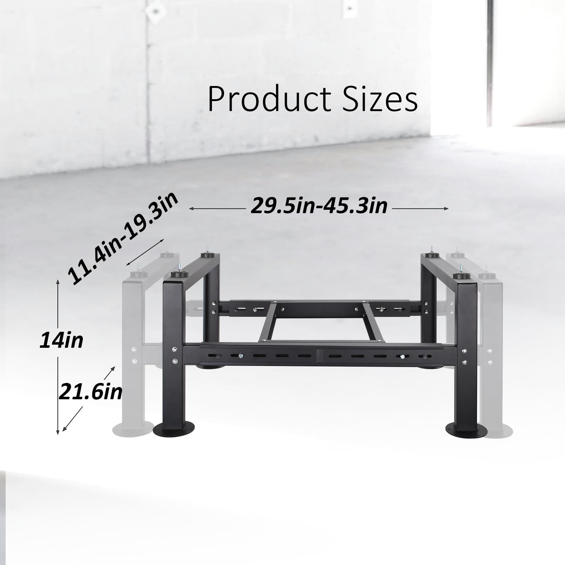 Snapklik.com : POPMOON Heavy Duty Condenser Stand Mini Split Stand For ...