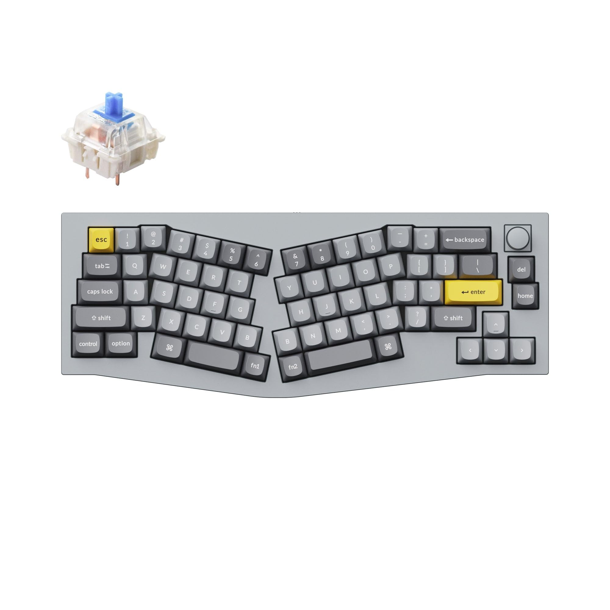 Amazon.com: Keychron Q8 Wired Custom Mechanical Keyboard Knob Version ...