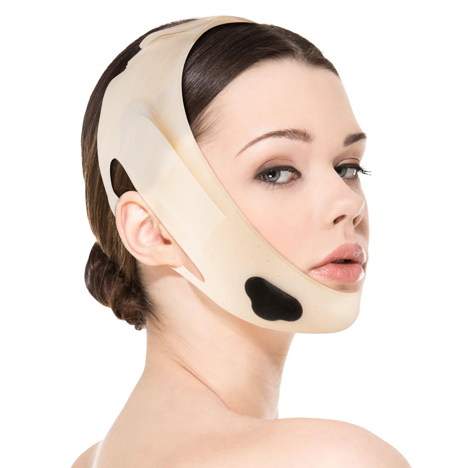 Amazon.com: Upgrated V-silicone Face Lift Tape Face Strap,Soft Silicone ...