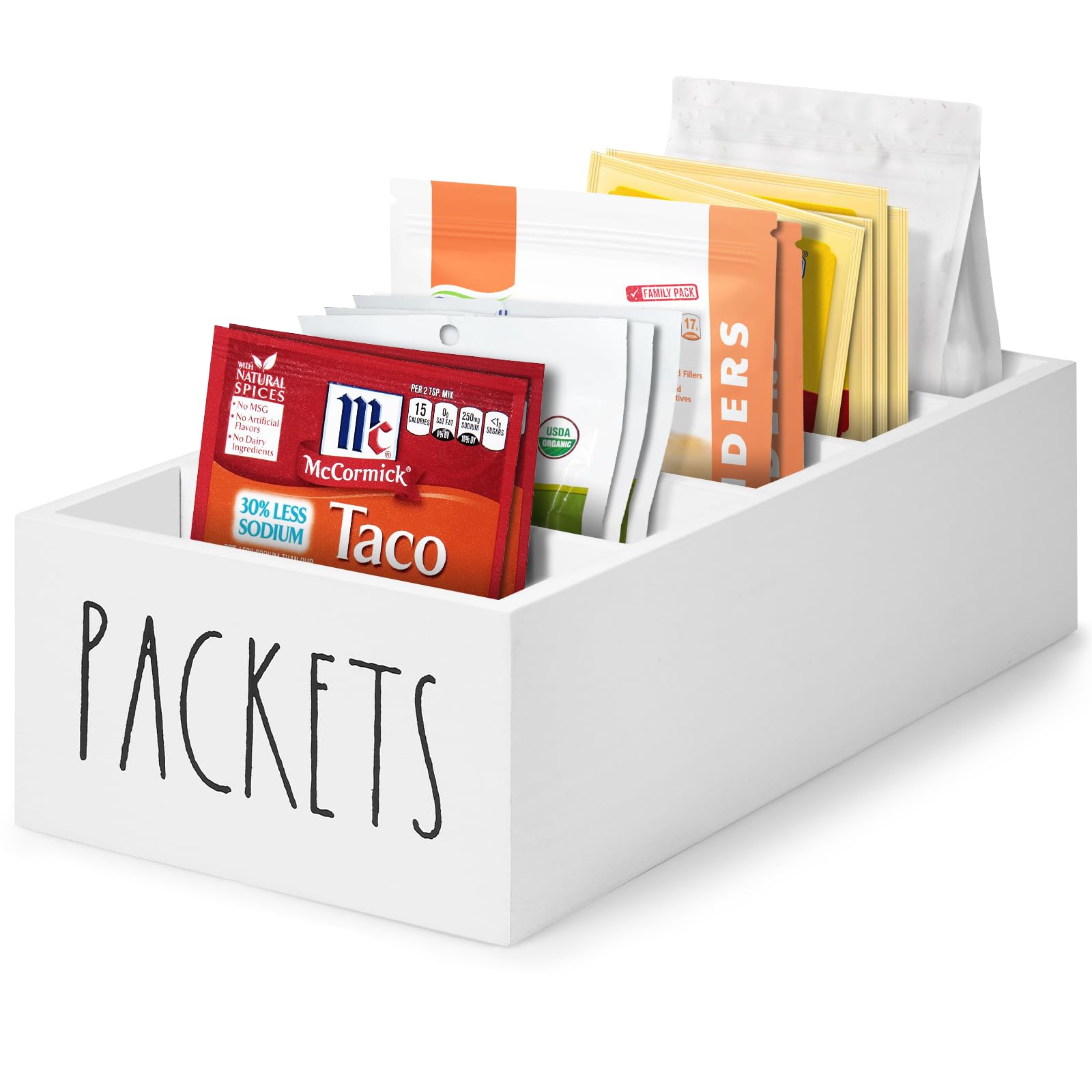 Amazon.com - Seasoning Packet Organizer, Spice Packet Storage Organizer ...
