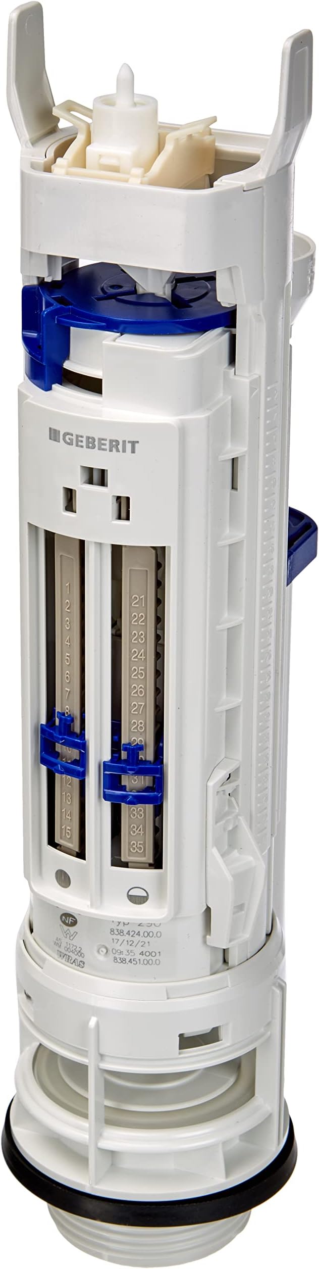 Amazon.com: Geberit 282350212 Flush Valve Type 290 for Ceramic Cistern ...