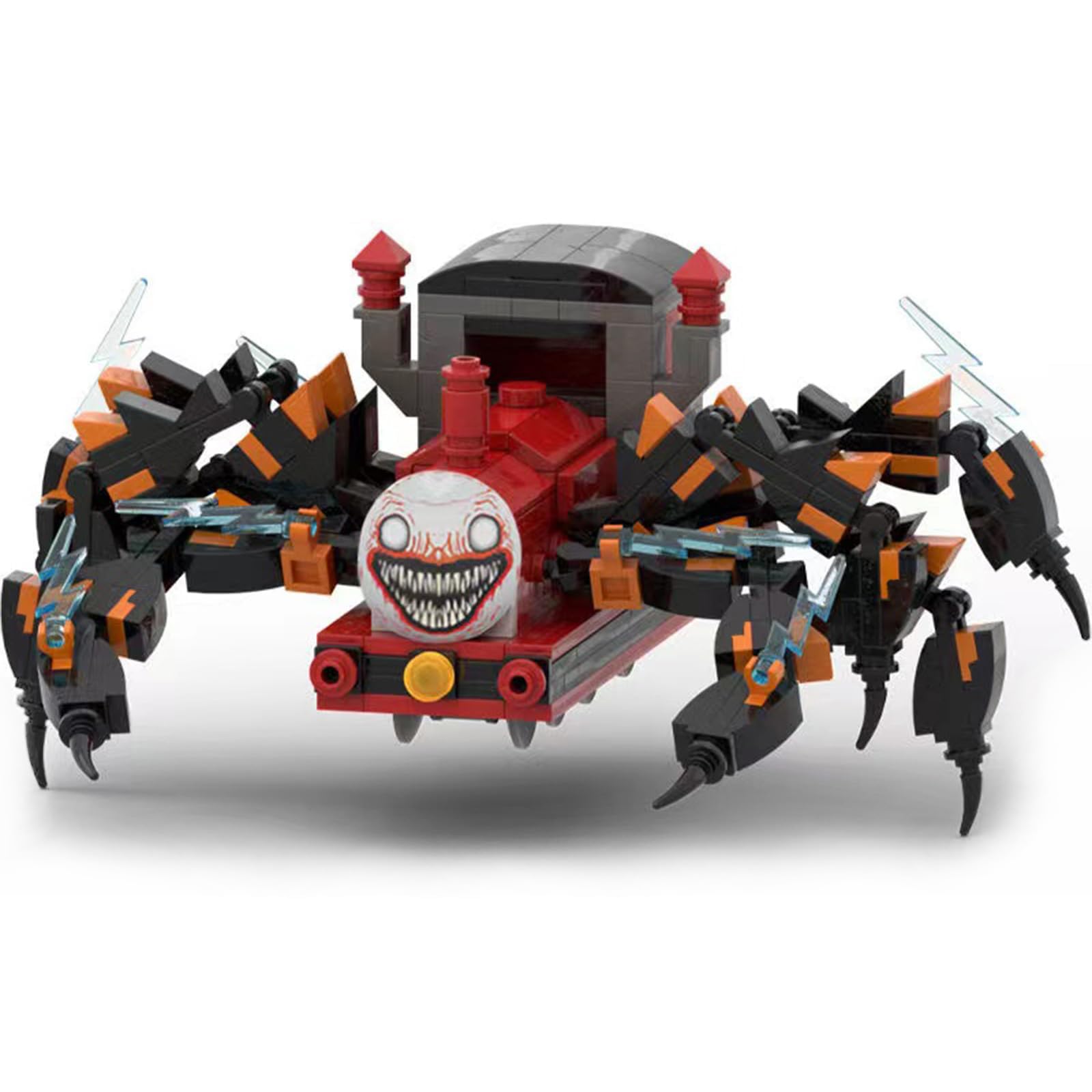 Amazon.com: Choo-Choo Charles Figure Building Block Set, Horror Game ...