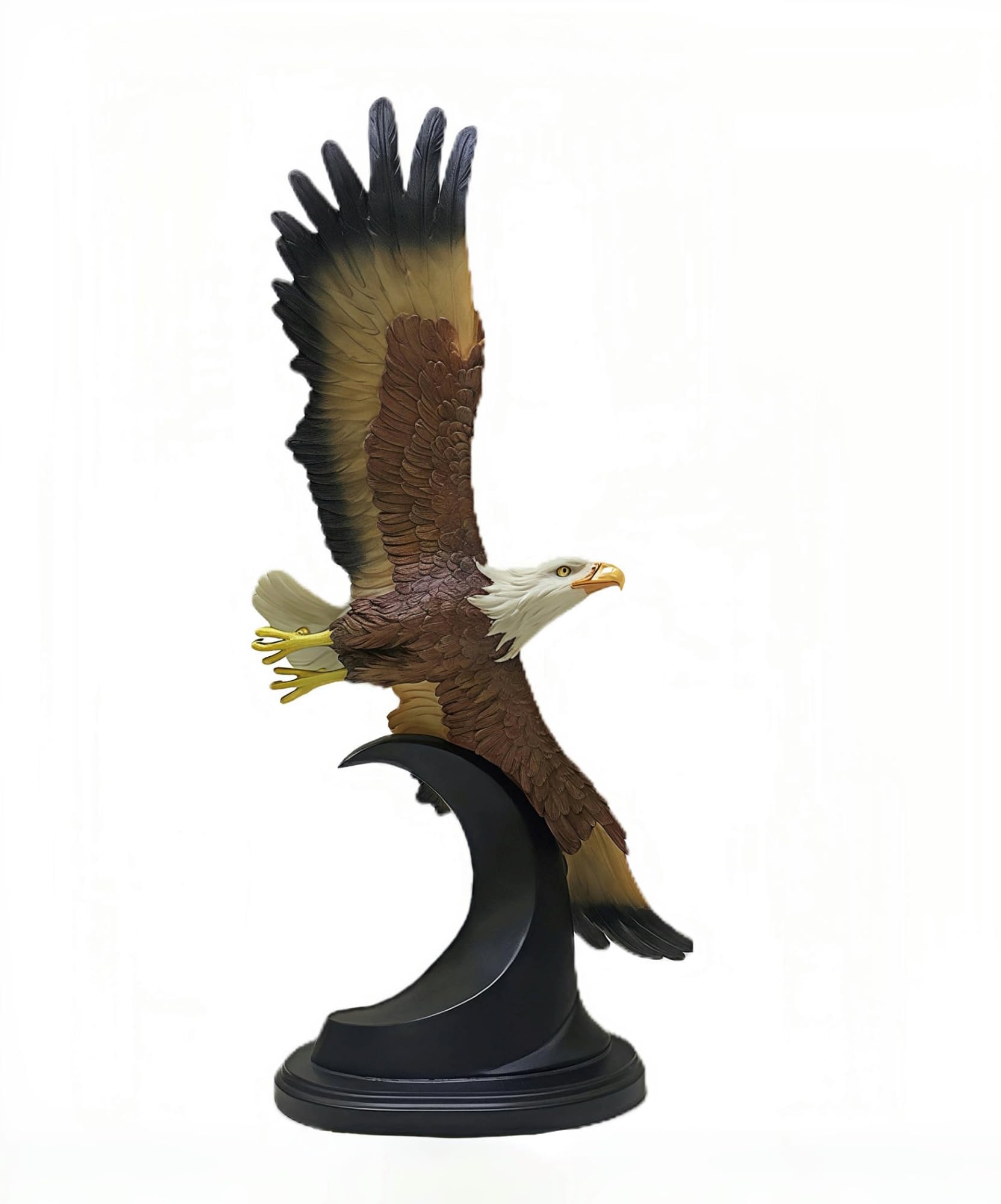 Amazon.com: XICDAS 19-Inch Majestic Bald Eagle Statue - Toscano Design ...