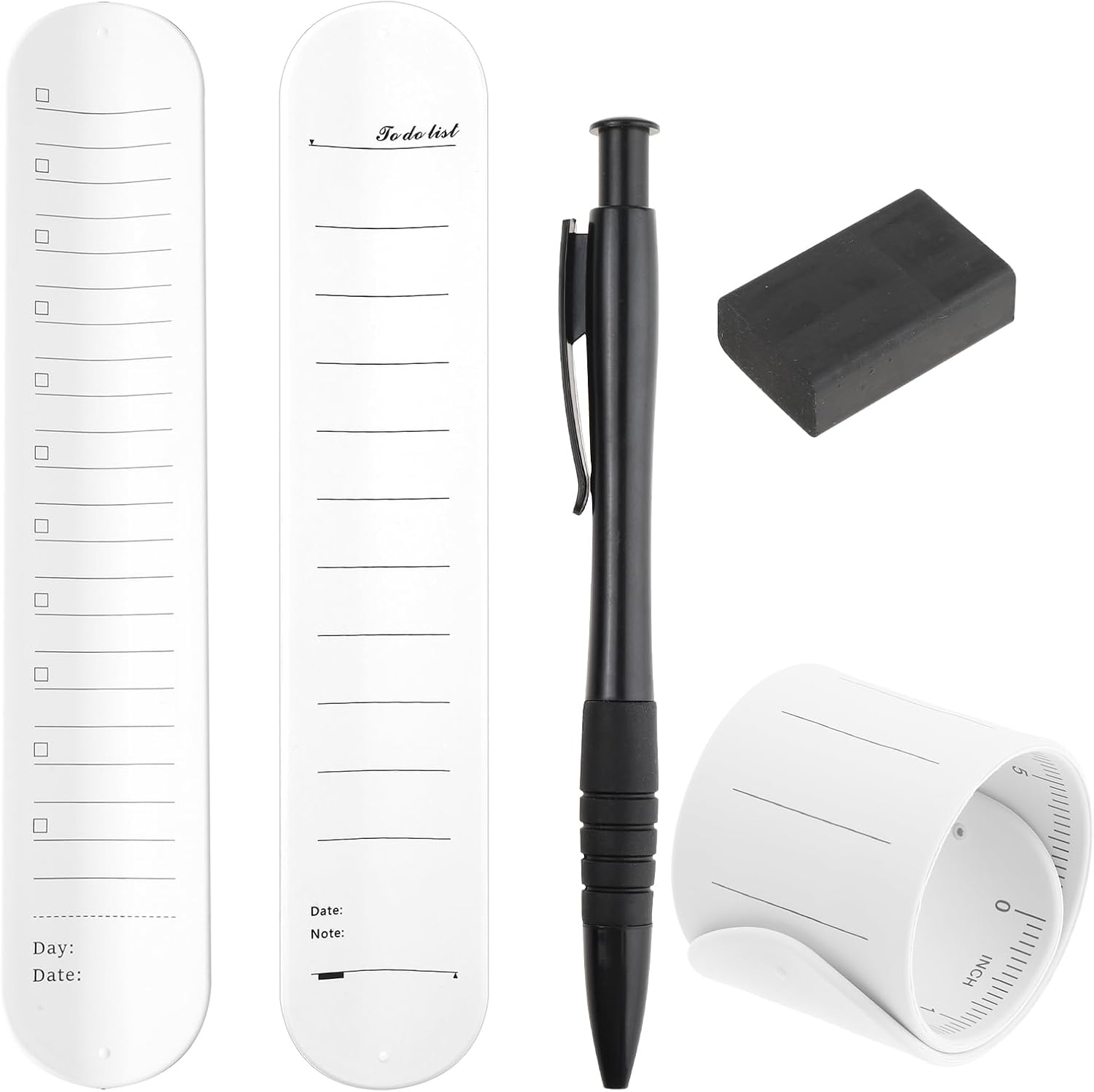 Amazon.com : ZEYIYER 2PCS Slap Bracelet to Do List, Silicone Reminder ...