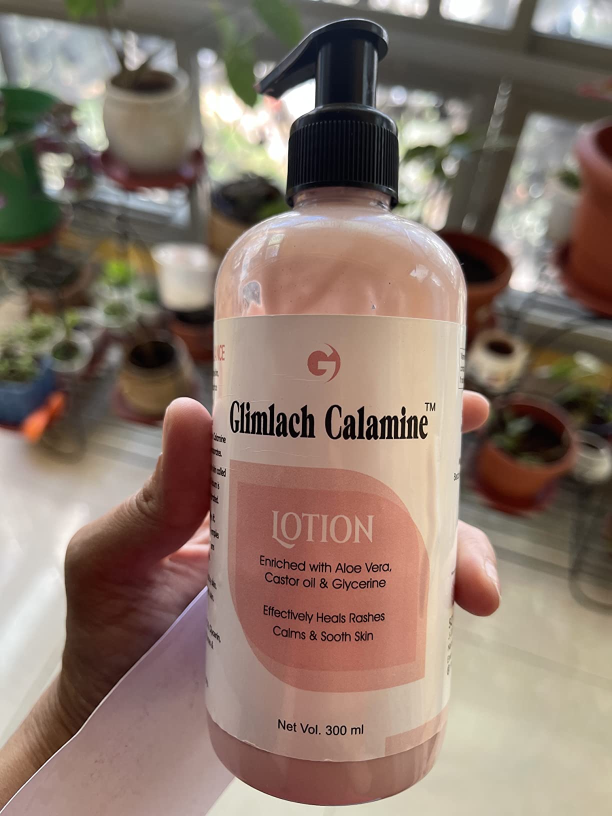 GLIMLACH CALAMINE Anti-Itch Body lotion With Aloevera & Zinc for Dry ...
