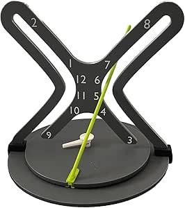 Fibonacci Clocks The Hyperbola Clock - White Arm : Amazon.co.uk: Home ...