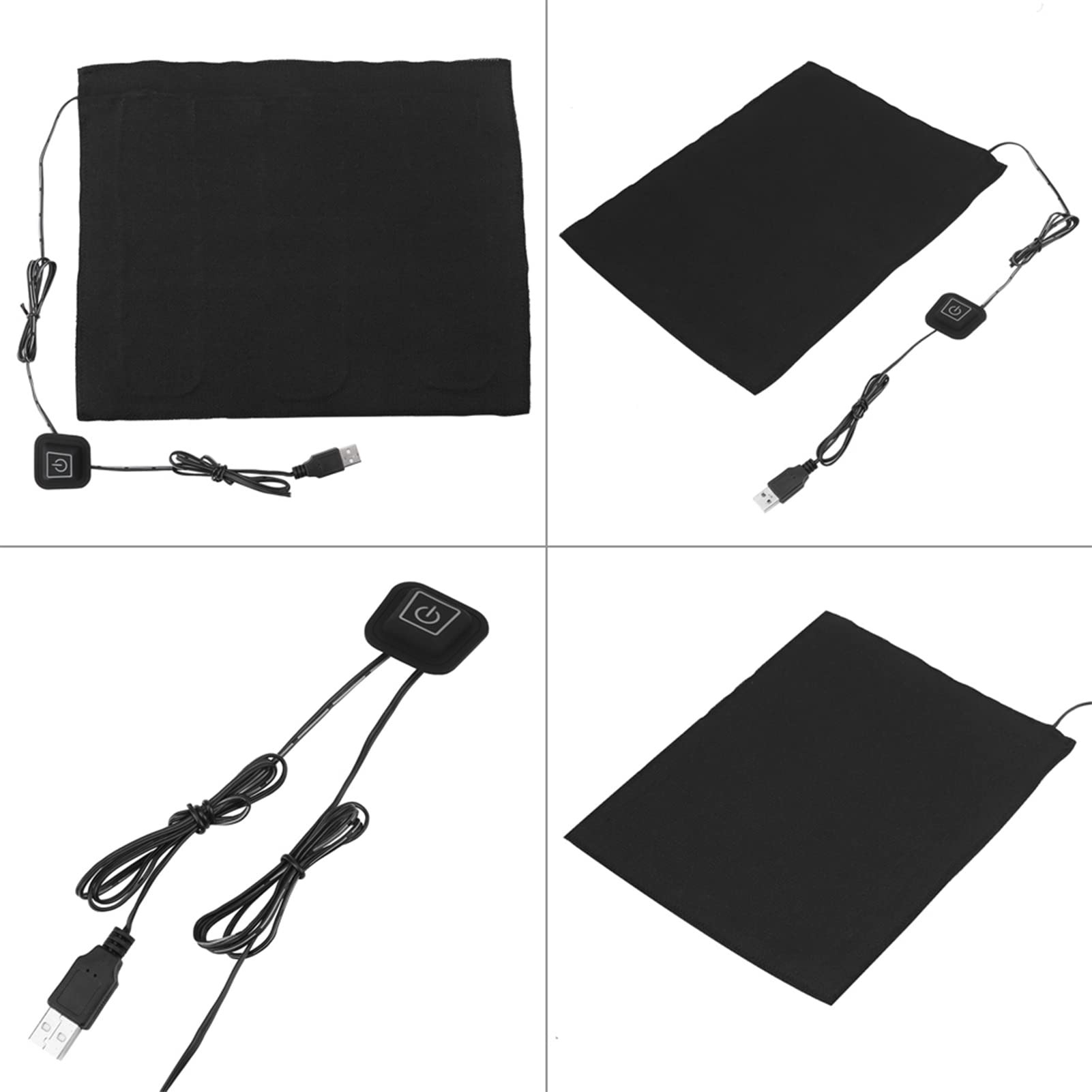 Snapklik.com : 3-Shift USB Electric Cloth Heater, DC 5V Pad Heating ...