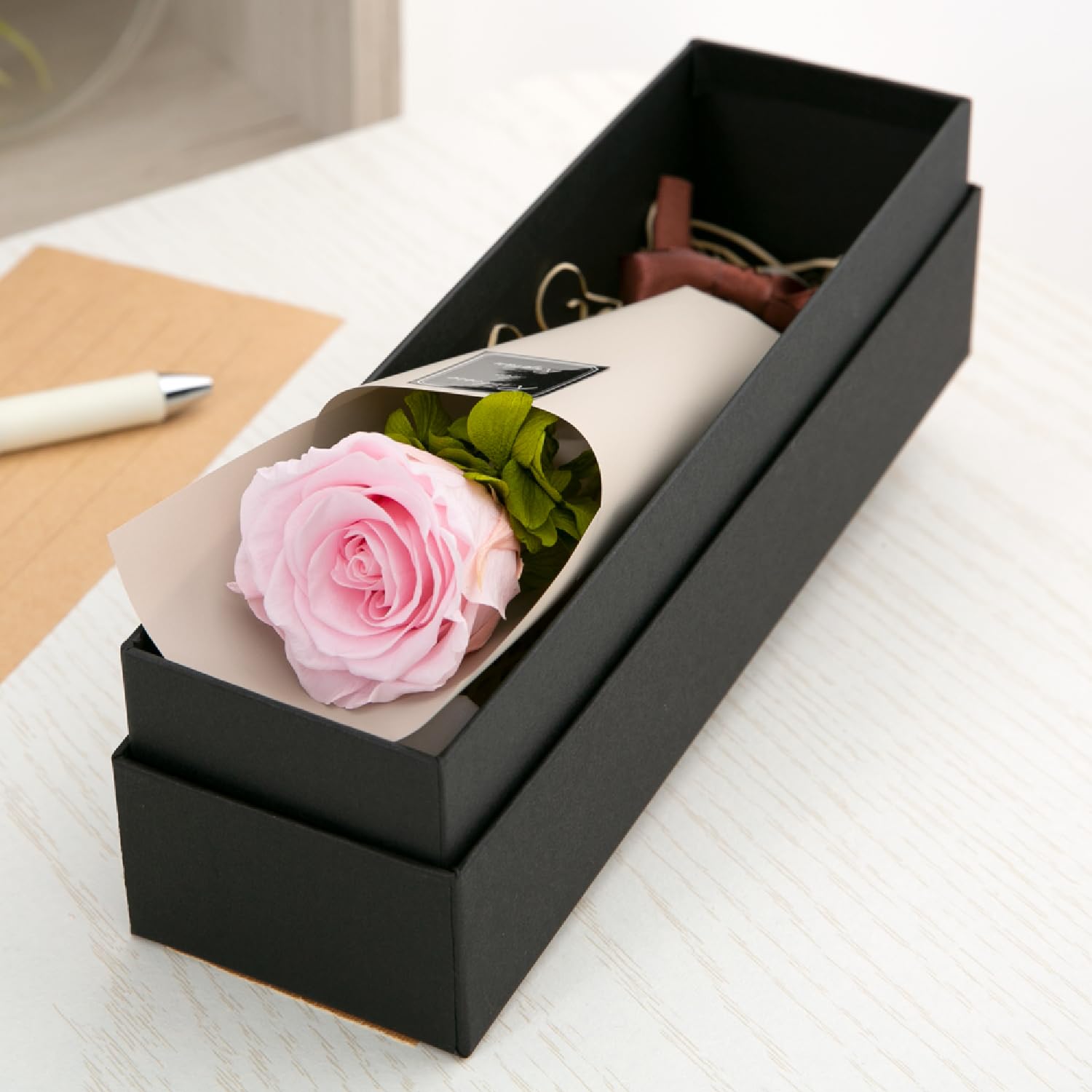 Amazon｜Ruplan プリザーブドフラワー 『Archange アルカンジュ』 (ブライダルピンク)｜プリザーブドフラワー オンライン通販