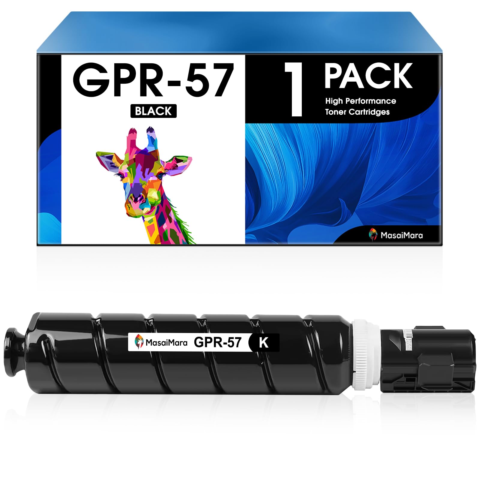 Amazon.com: MasaiMara GPR-57 GPR57 0473C003 Black Toner Cartridge ...