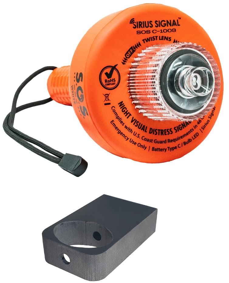 Electronic Visual Distress Signal Sirius Signal C-1003 SOS LED Flare ...