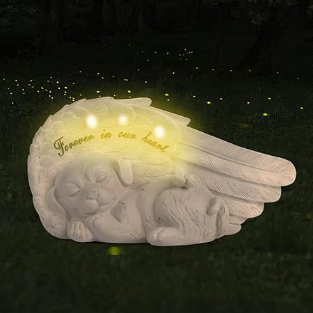 Amazon.com: iHeartDogs Dog Memorial Gifts - Forever My Guardian Angel ...