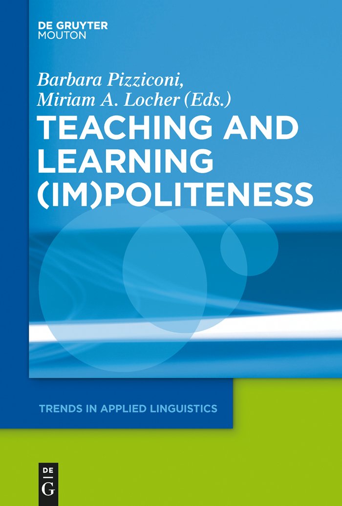 Amazon.com: Teaching and Learning (Im)Politeness (Trends in Applied ...