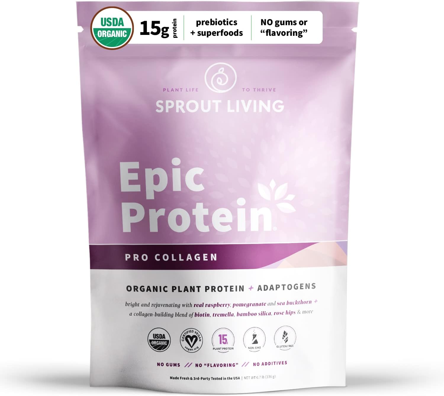 Sprout Living Epic Protein Pro Collagen, 2 Pound : Amazon.ca: Grocery ...