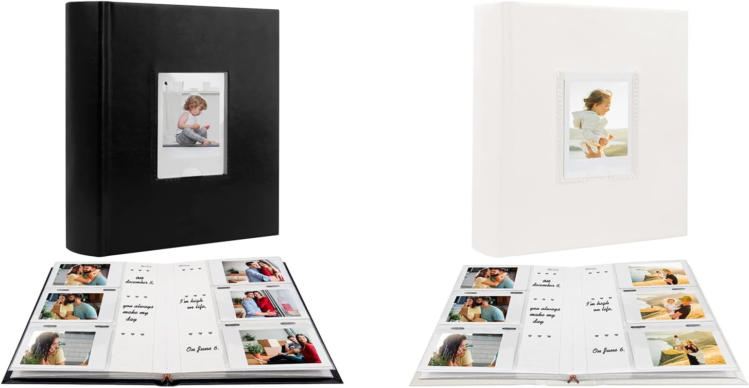 Amazon.com : 2Packs Photo Album for Fujifilm Instax Mini Camera ...