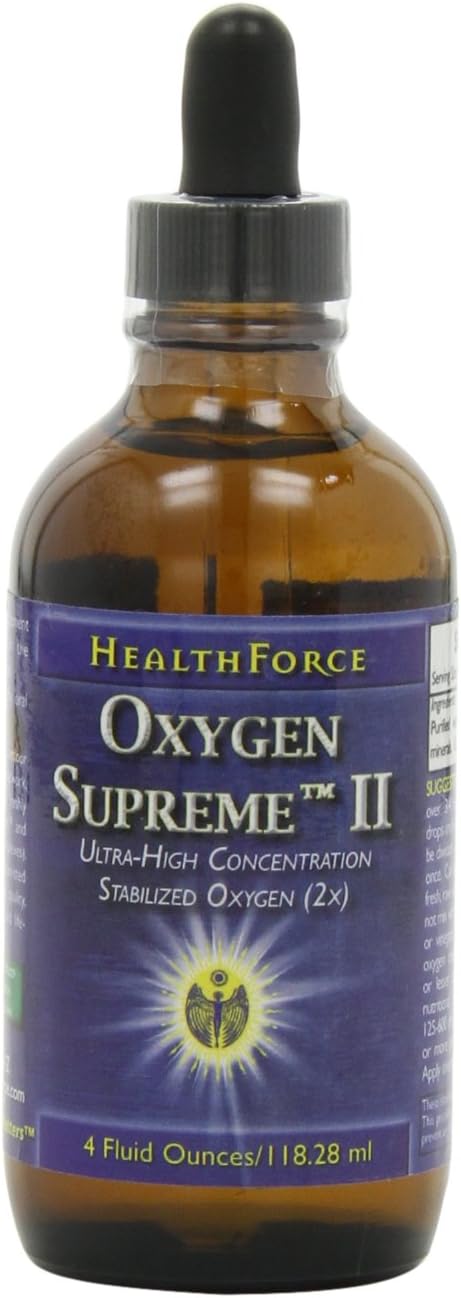 Amazon.com: Healthforce Oxygen Supreme II 11% Oxygen, Liquid, 4-Ounce : Health & Household