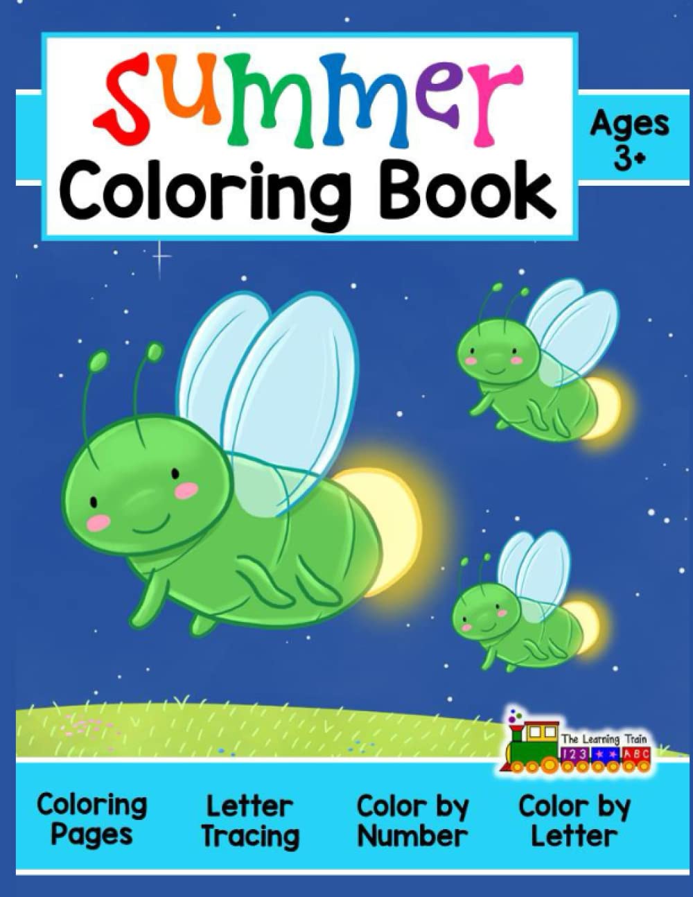 Summer Coloring Book: Beach, Ocean, Summer Coloring Book for Kids Ages ...
