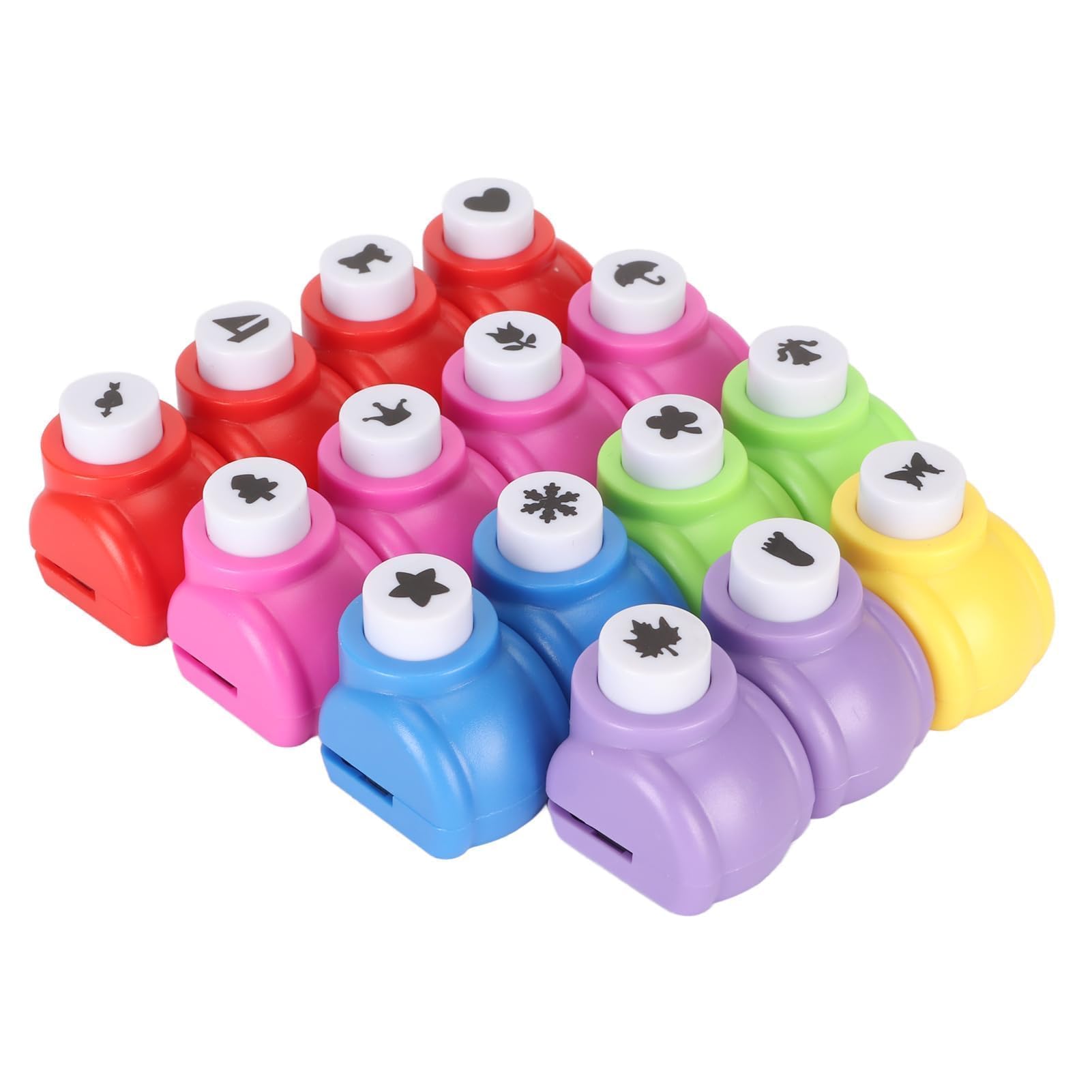 Scrapbooking Tools Buachois 15-Piece Hole Punch Set - Creative Shape ...