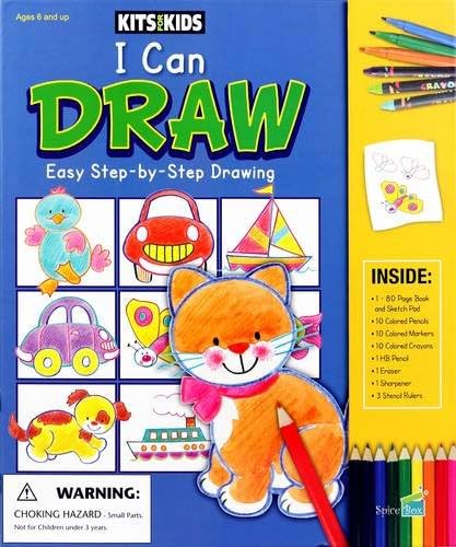 Amazon.com: Spicebox Kits for Kids I Can Draw Toy : Arts, Crafts & Sewing