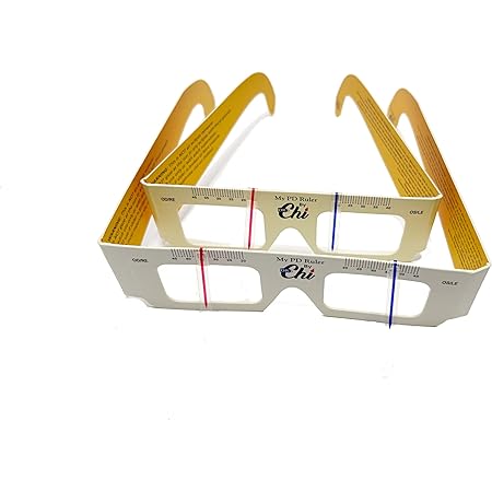 Amazon.com: JCBIZ 2pcs Glasses Pupil Distance Ruler 150mm Eye ...