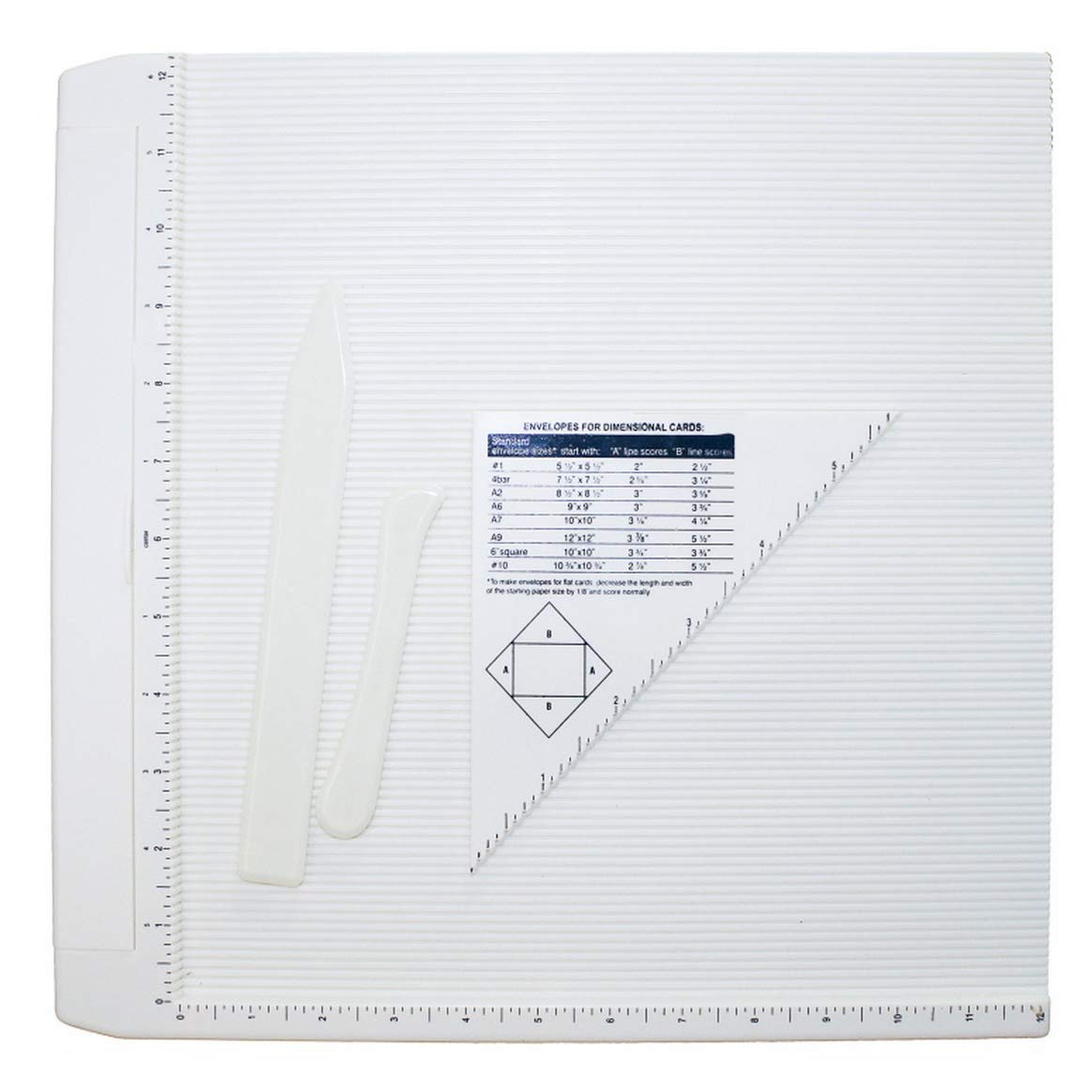 Buy Lakeer 12 X 12 inch Multi-Purpose Scoring Board with Score & Fold ...