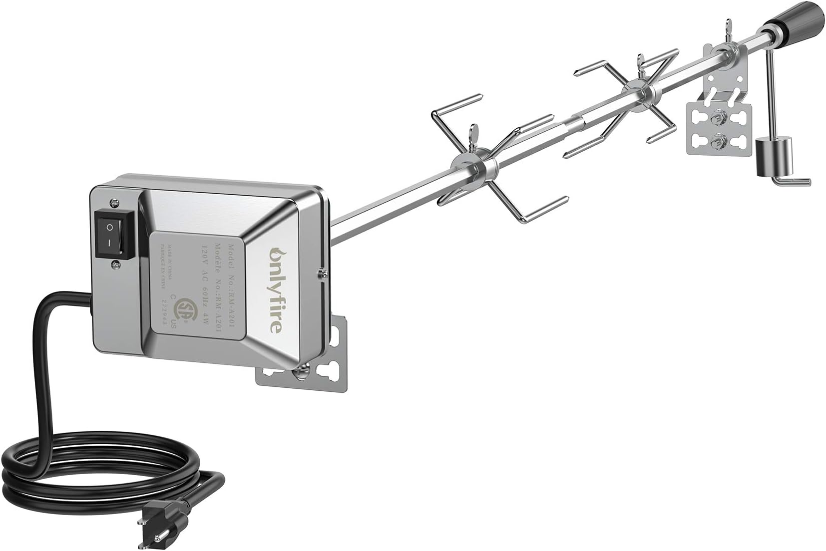 Amazon.com : Electric Grill Rotisserie Motor 110V 15W Stainless Steel ...