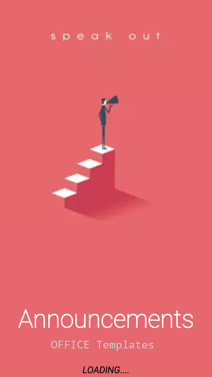 Announcements Office Templates - App on Amazon Appstore