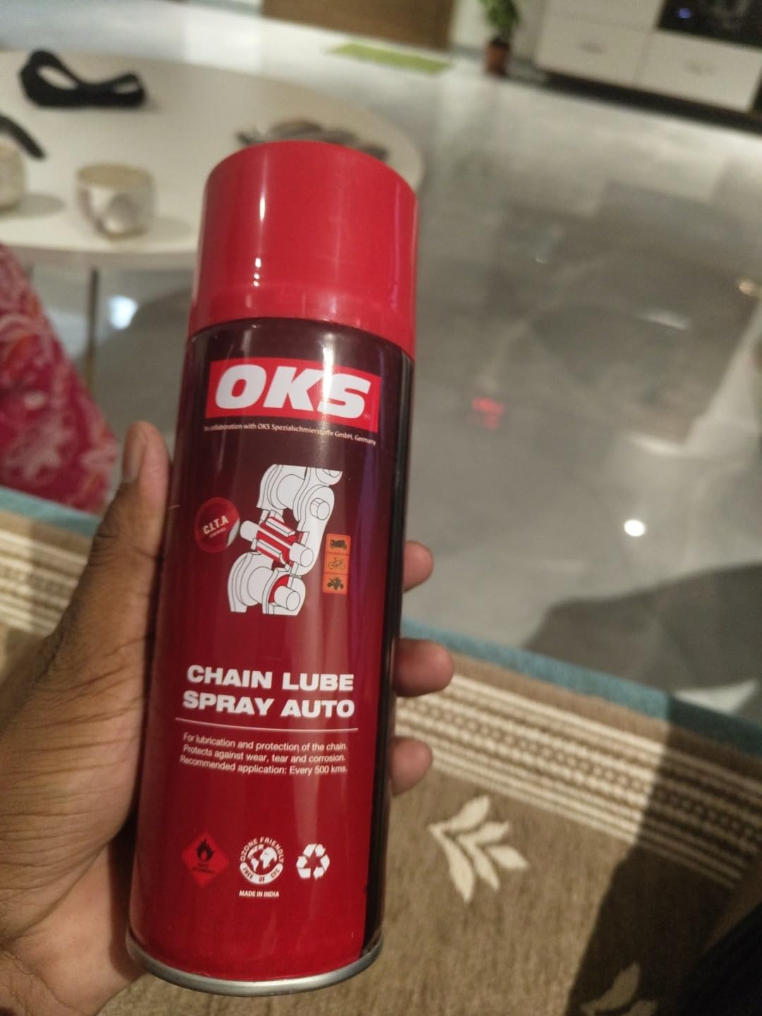 OKS German Chain Lube Spray 500 ml : Amazon.in: Sports, Fitness & Outdoors