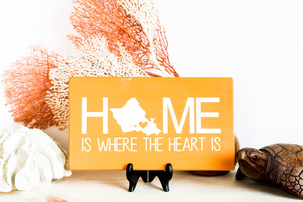 Amazon.com: Oahu Home Sign - Home Sign - Hawaii Sign - Oahu Sign ...