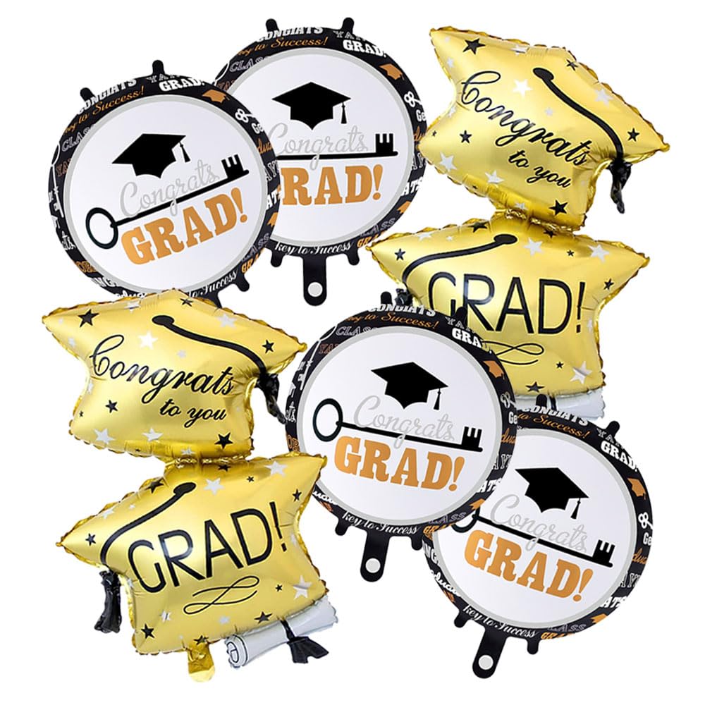 Amazon.com: Siticoto Graduation Cap Foil Balloons, 32 Inch Graduation ...