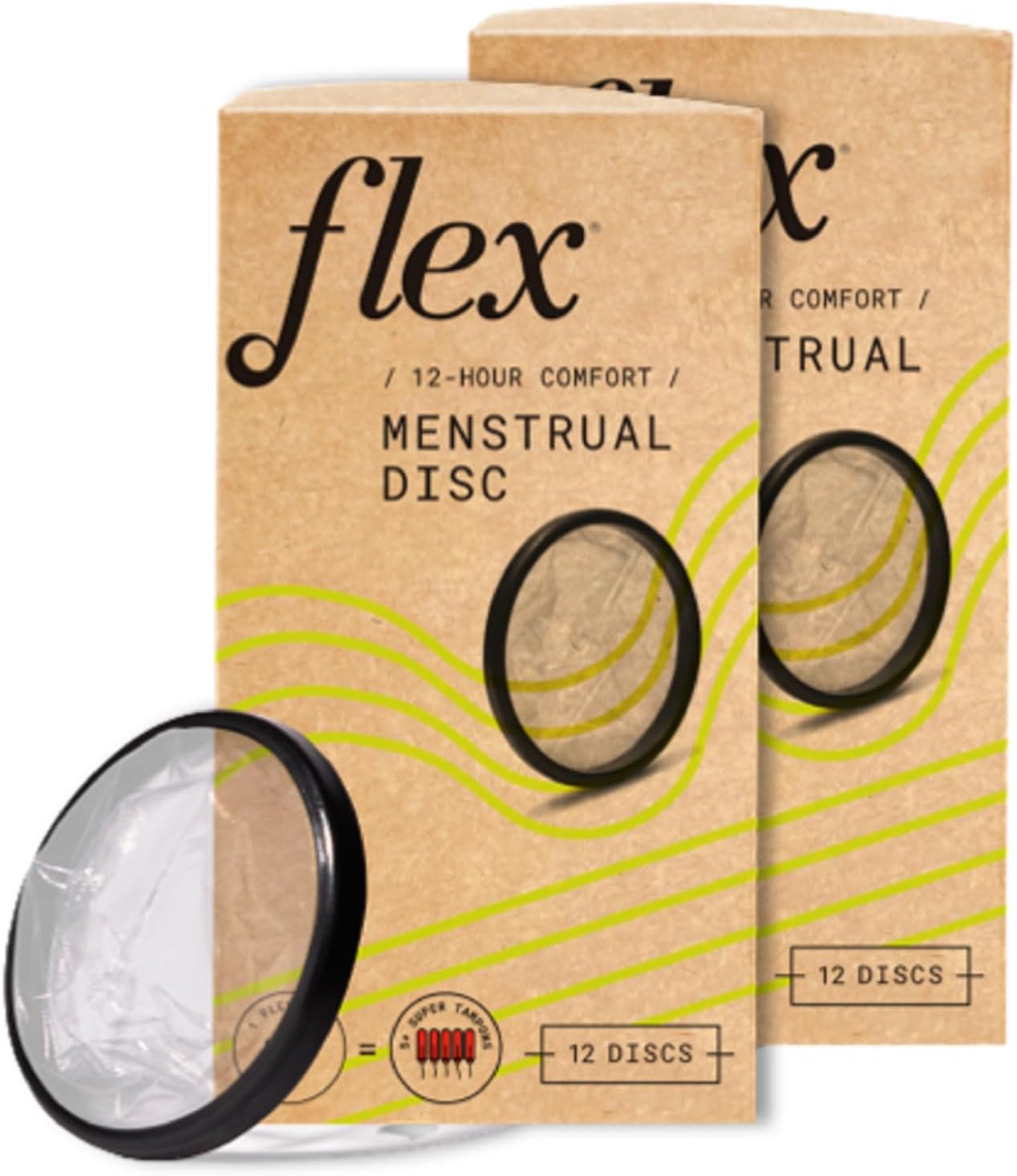 Amazon.com: Flex Menstrual Discs | Disposable Period Discs | Reduce ...