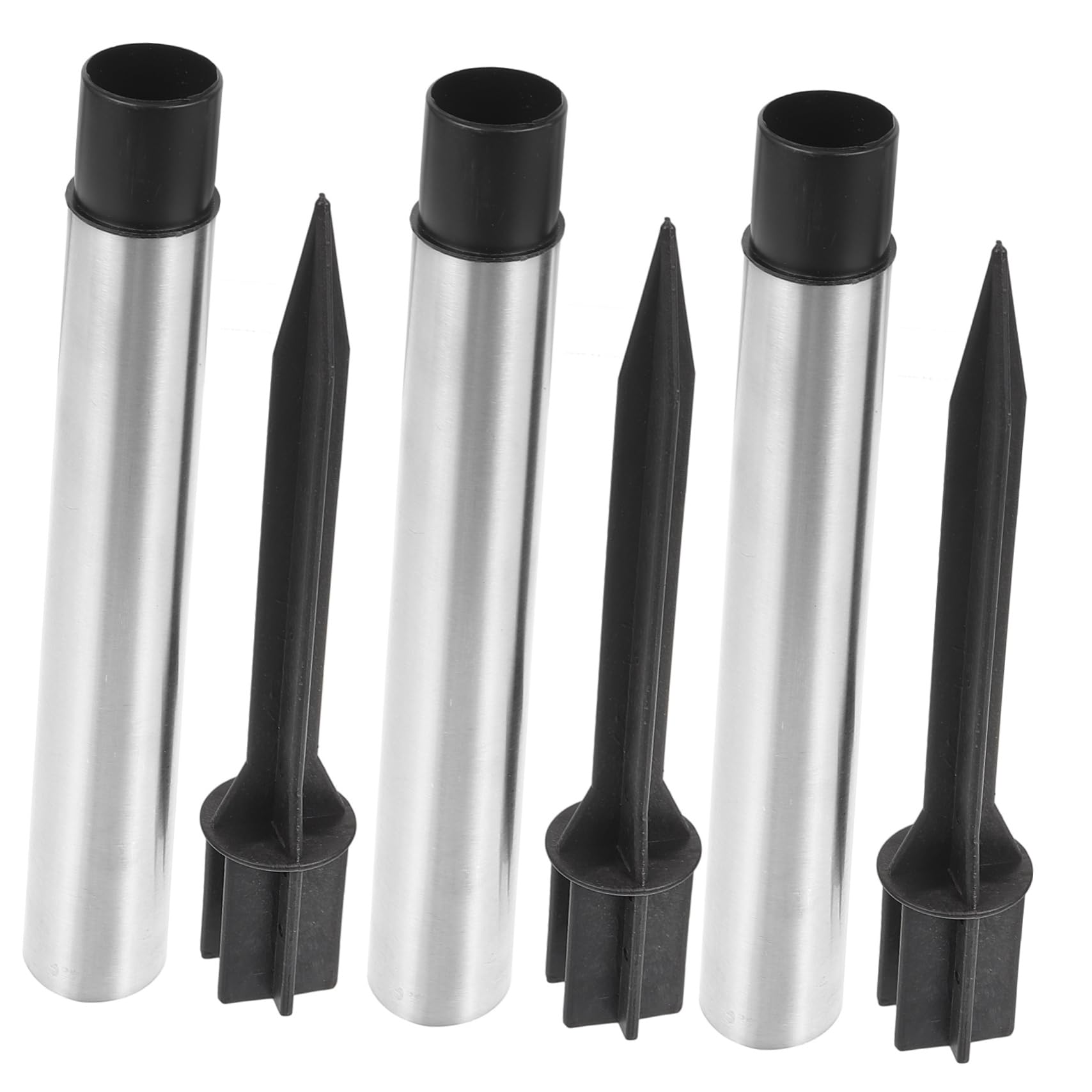 WOONEKY 1 Set Component Suite Insert into The Ground Hollow Rod Solar ...