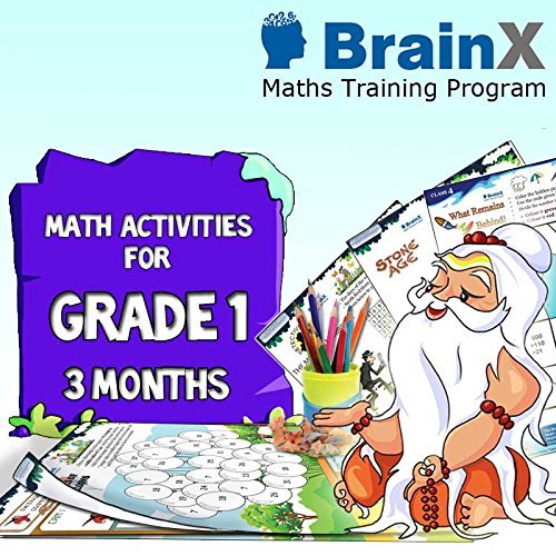 Buy Maths Activities and Worksheets for Grade 1 - BrainX Maths Training ...