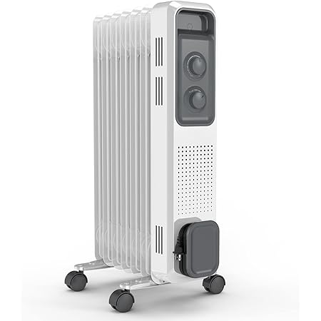 Amazon.com: JASUN Oil Filled Radiator Heater with Adjustable Thermostat ...