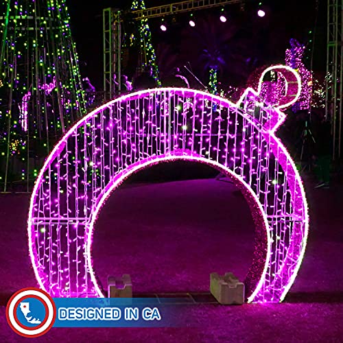 Pink Rope Lights - 30 feet - Festival Of Lights