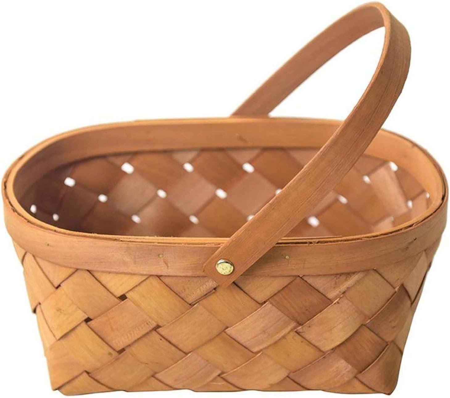 Amazon.com: Jteyult Handmade Rattan Storage Container Storage Basket ...