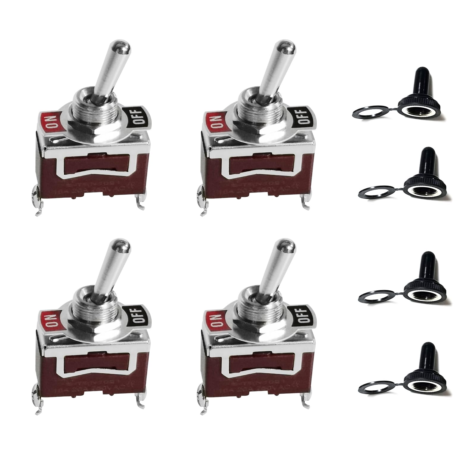 Amazon.com: Kingshowstar Waterproof Toggle Switch 16A 20A 250V Heavy ...