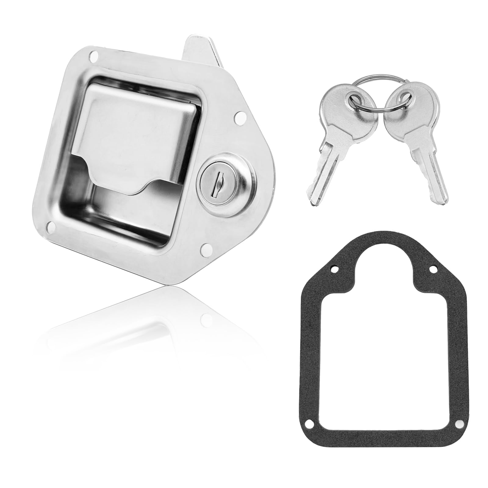 Amazon.com: Truck Tool Box Lock Replacement Handle Latch - Stainless ...