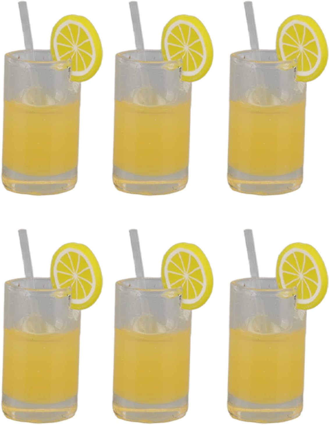 Amazon.com: Agatige 20pcs Dollhouse Lemonade Cup, Simulation Miniature ...