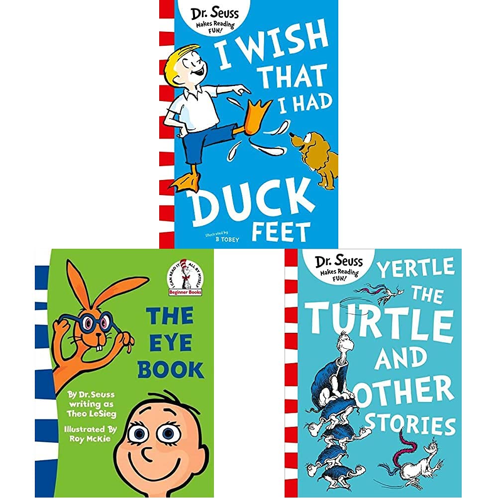 Buy I Wish That I Had Duck Feet (Dr Seuss)+The Eye Book (Beginner Books ...