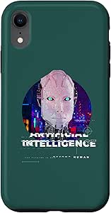Amazon.com: iPhone XR Artificial Intelligence AI Singularity Robot Programmer Cute Case : Cell ...