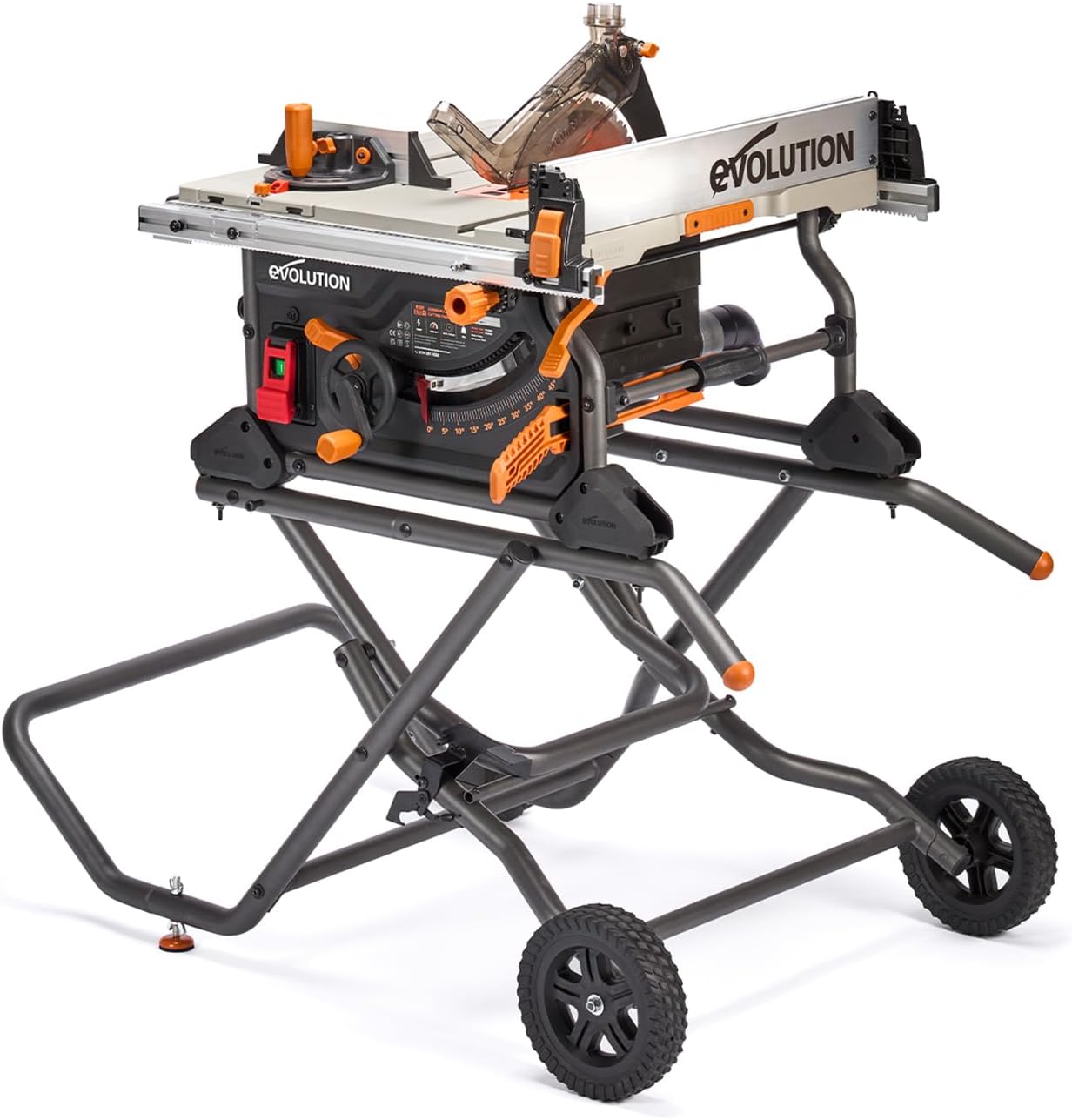 Evolution Power Tools R255TBLX+ Sierra De Mesa Con Soporte (Próxima ...