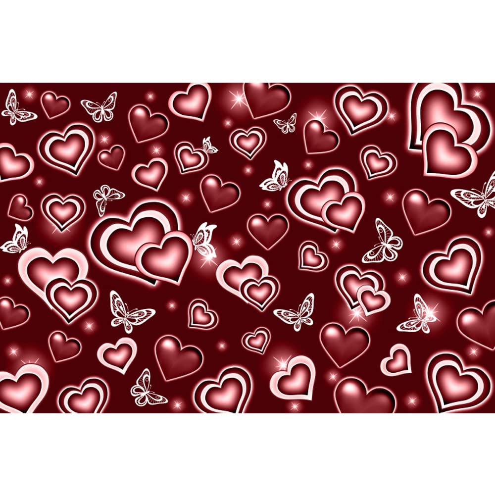 Red And Black Heart Wallpaper